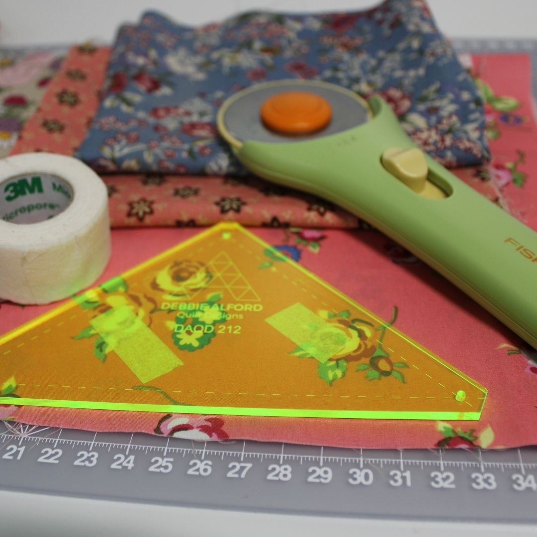 Tools that I use to cut accurately - Debbie Alford Quilt Designs